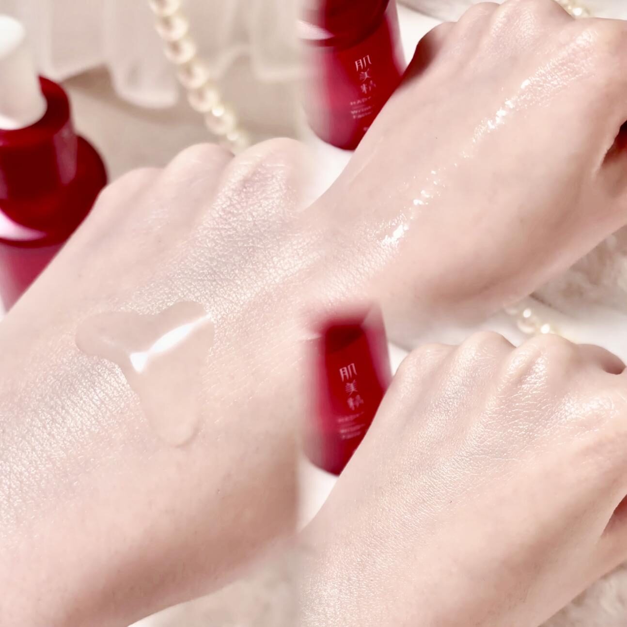 肌美精のリニューアル&新作！薬用美白化粧水・薬用リンクル美容液・薬用美白美容液の効果や成分、使い方解説 | chocure（チョキュア）